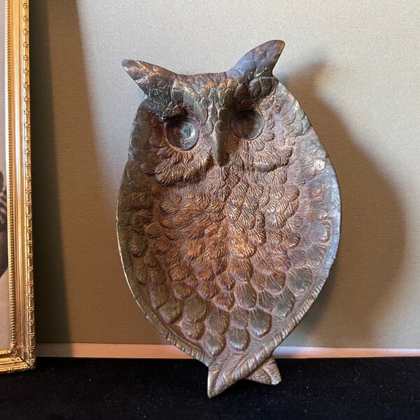 Owl Dish - Etsy