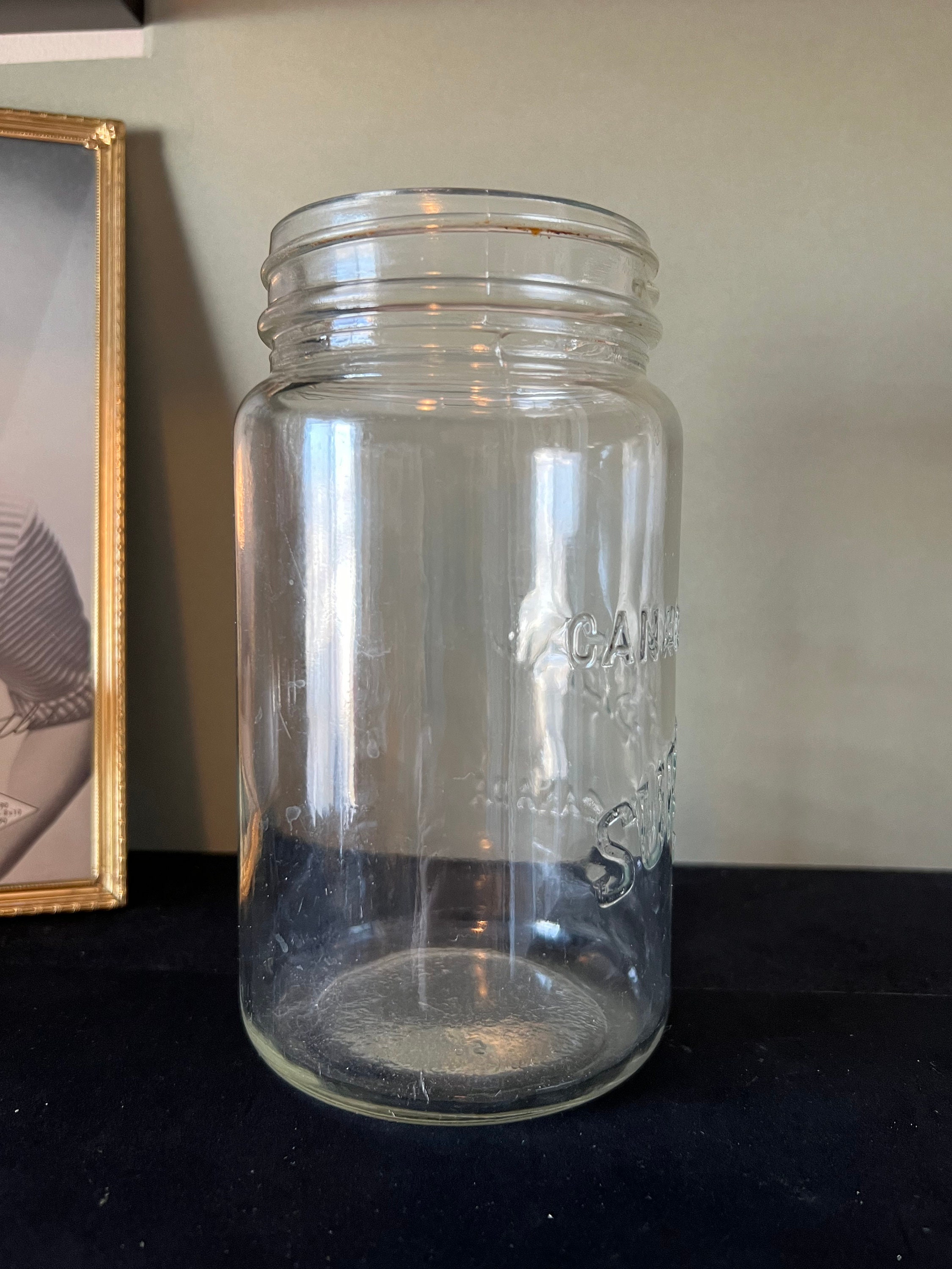 Vintage Canadian Sure Seal Canning Mason Jar - One Quart - Retro ...