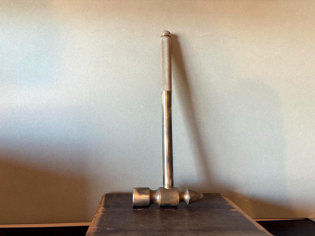 Vintage Solid Brass Crafting Hammer With Nesting Screwdrivers - Etsy
