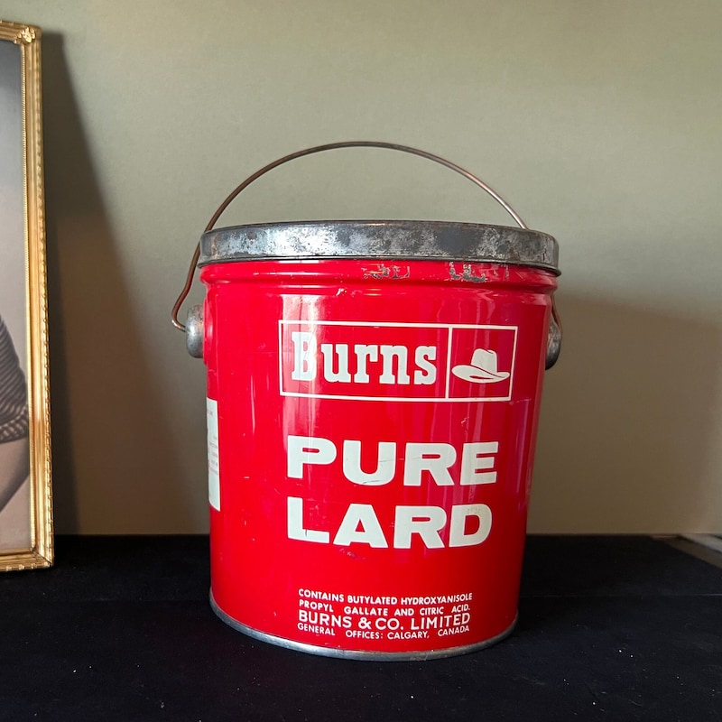 Lard Tin - Etsy