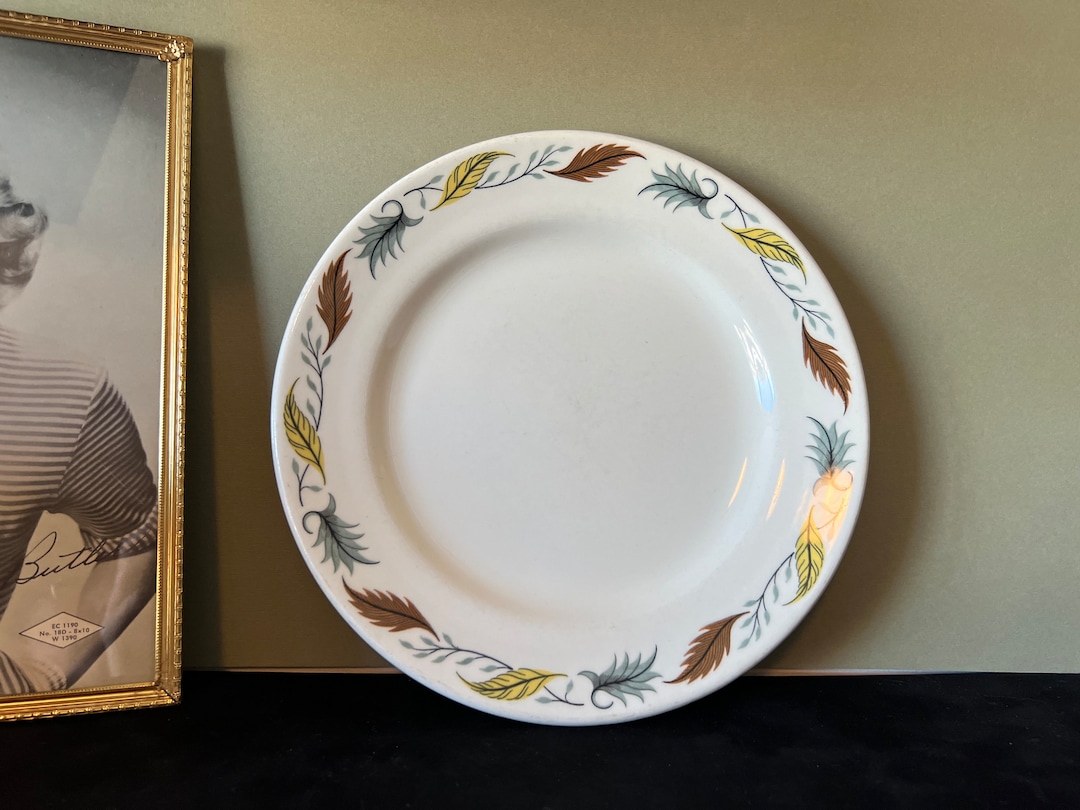 Vintage Duraline Grindley Diner Plate: Retro Hotelware Stoneware - Etsy