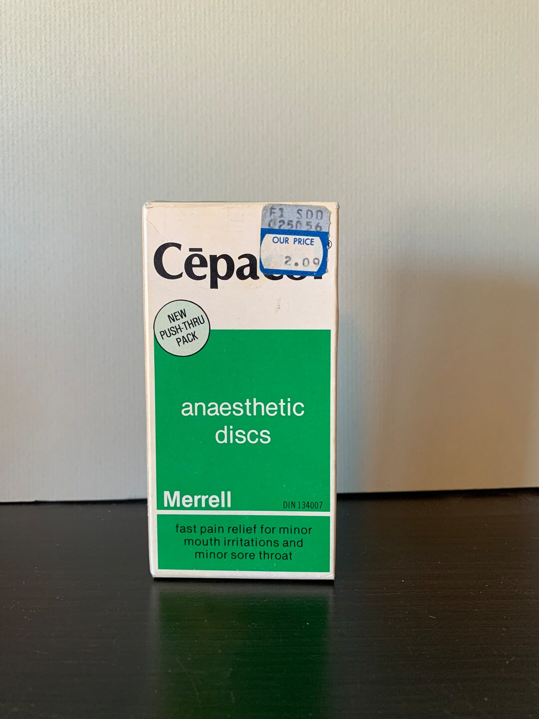 Vintage Box of Cepacol Sore Throat Lozenges Cough Drops Pastilles ...