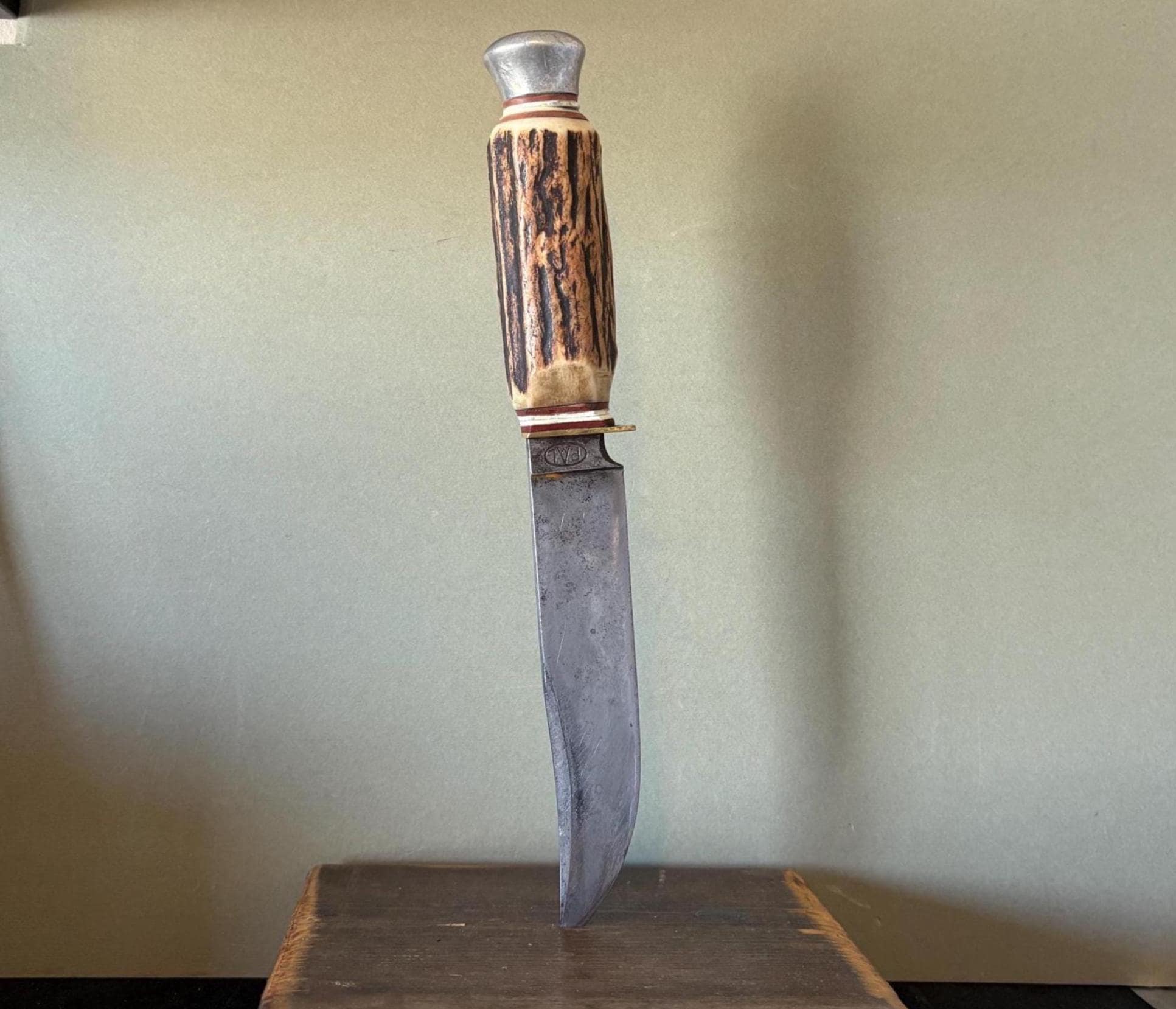 Vintage Hunting Knife With Stag Handle - PAL Made in Germany - Etsy ...