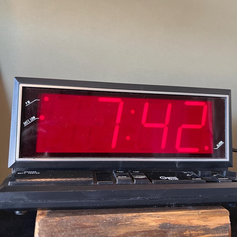 Digital Clock - Etsy