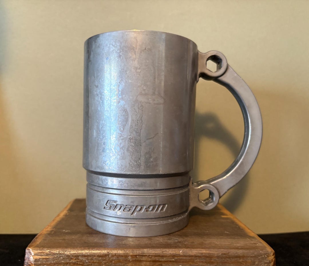 Snap on Tools Pewter Mug SF201 5/8 Socket Shaped Beer Stein - Etsy