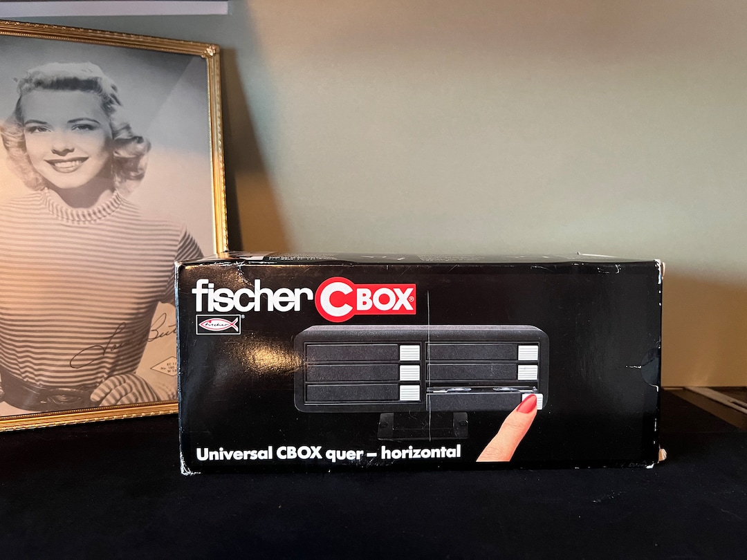 Vintage Fischer C Box Cassette Tape Holder - 80s Stereo Audiophile ...