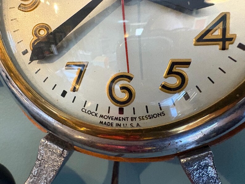 Vintage 1940's Airplane Propeller Clock - Mastercrafters, Sessions Art ...