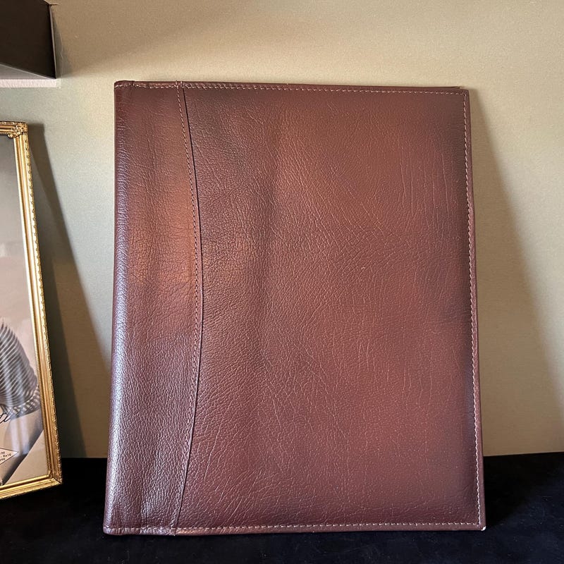 Leather File Folder - Etsy