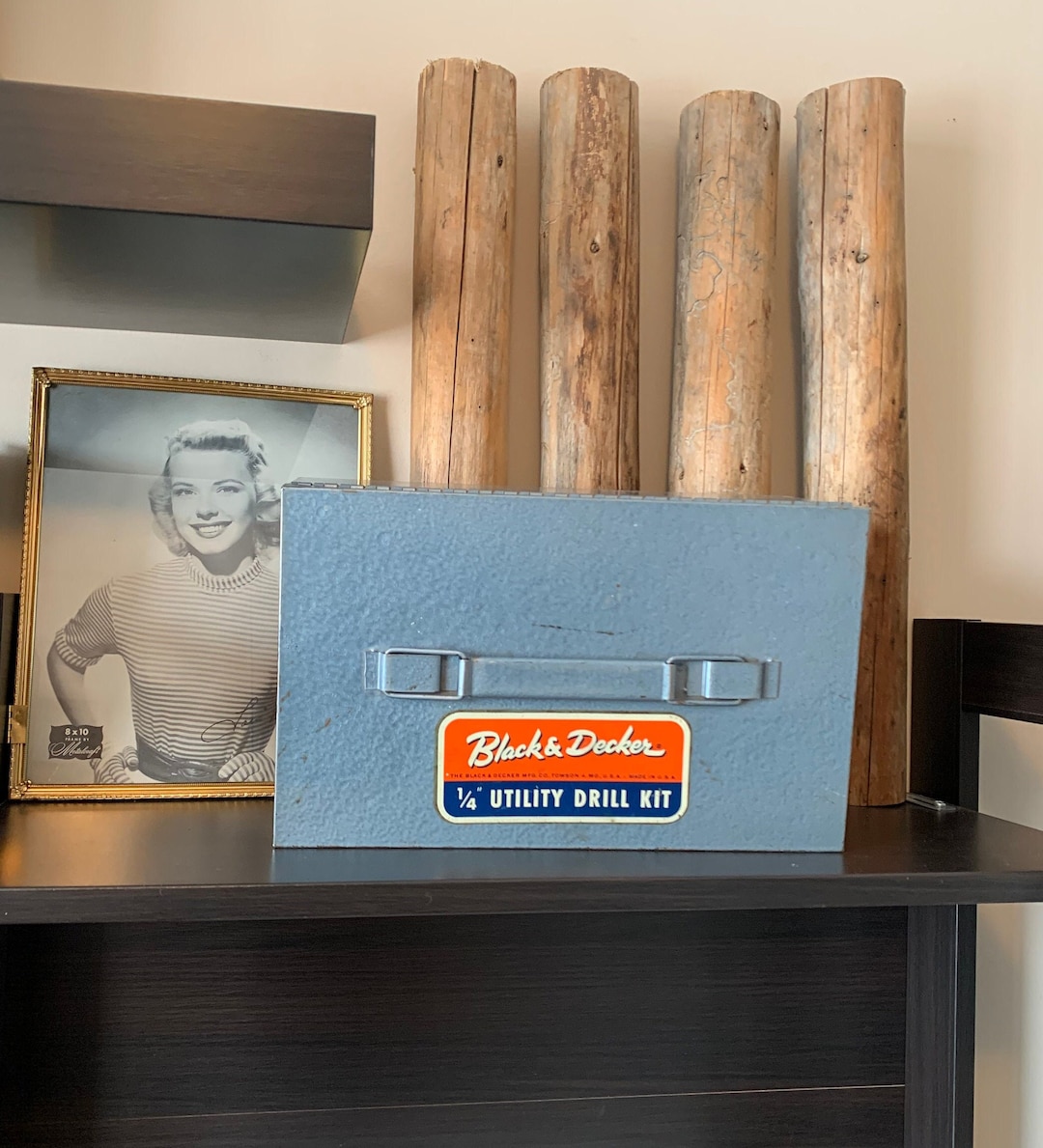 Vintage Black & Decker Utility Drill Kit Metal Box - Vintage Industrial ...