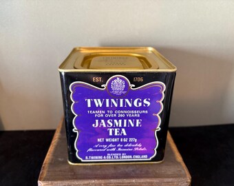 Vintage Twinings Earl Grey Tea Tin 227g - Collectible Decorative Tins ...