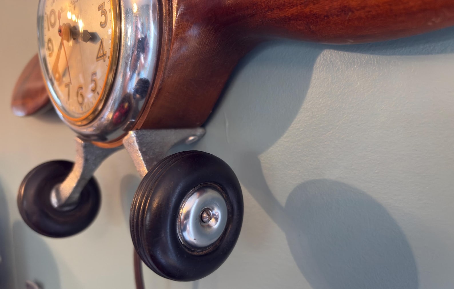 Vintage 1940's Airplane Propeller Clock - Mastercrafters, Sessions Art ...