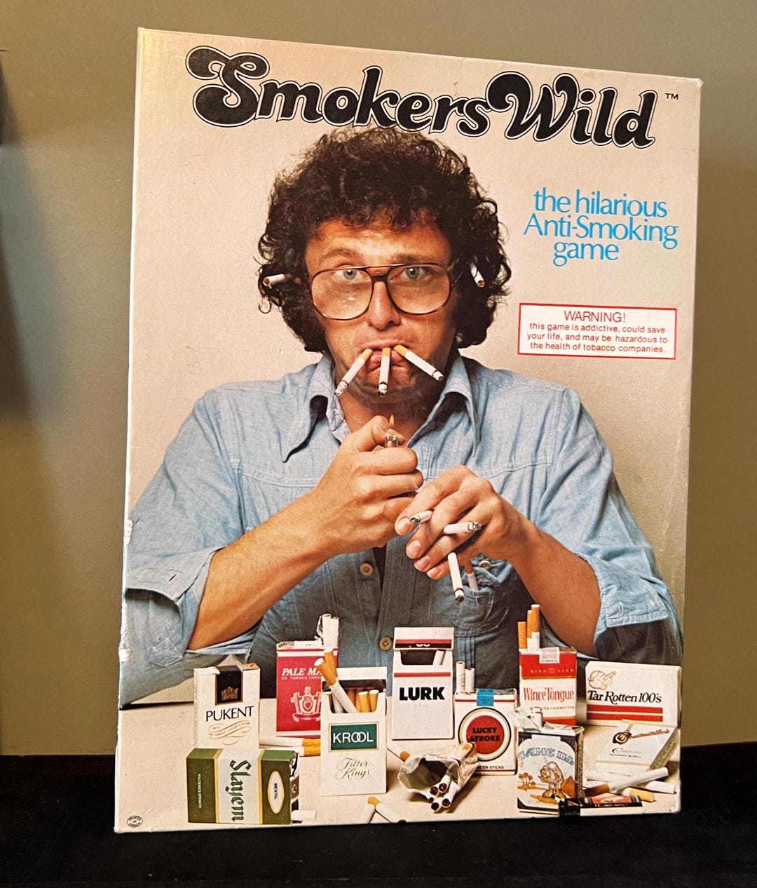 Vintage Smokers Wild Board Game Complete Like New Condition - 1970's ...
