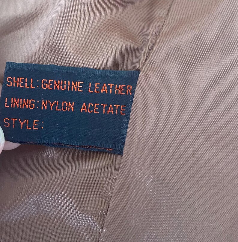 Vintage 70s Wilsons Brown Leather Belted Trench Maxi Coat With ...