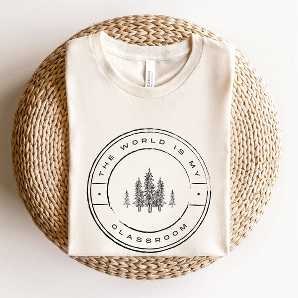 The World is My Classroom - Etsy