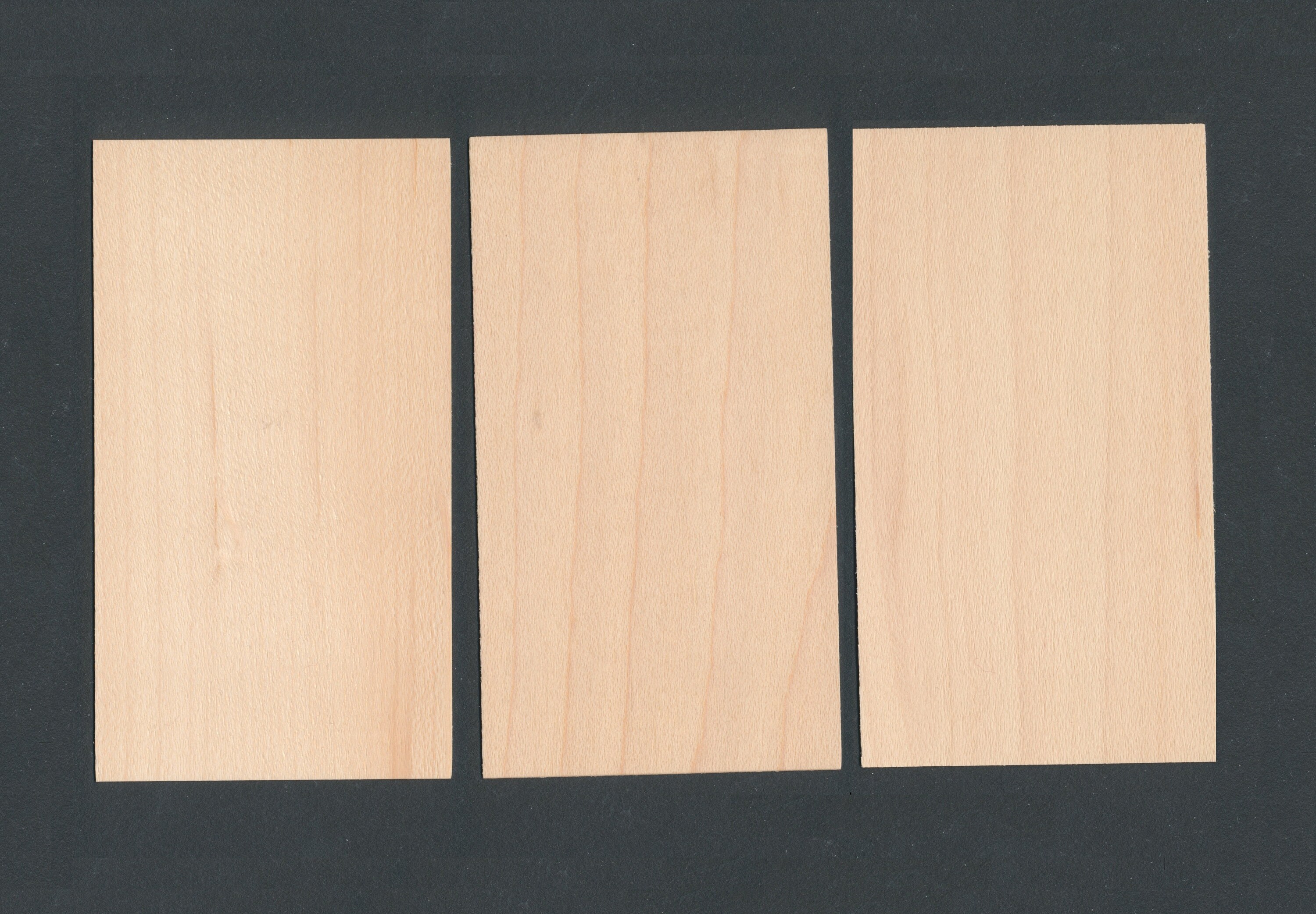 Thin, Blank, Wood Business Cards / Crafts, Handmade Gift Tags, ATC ...