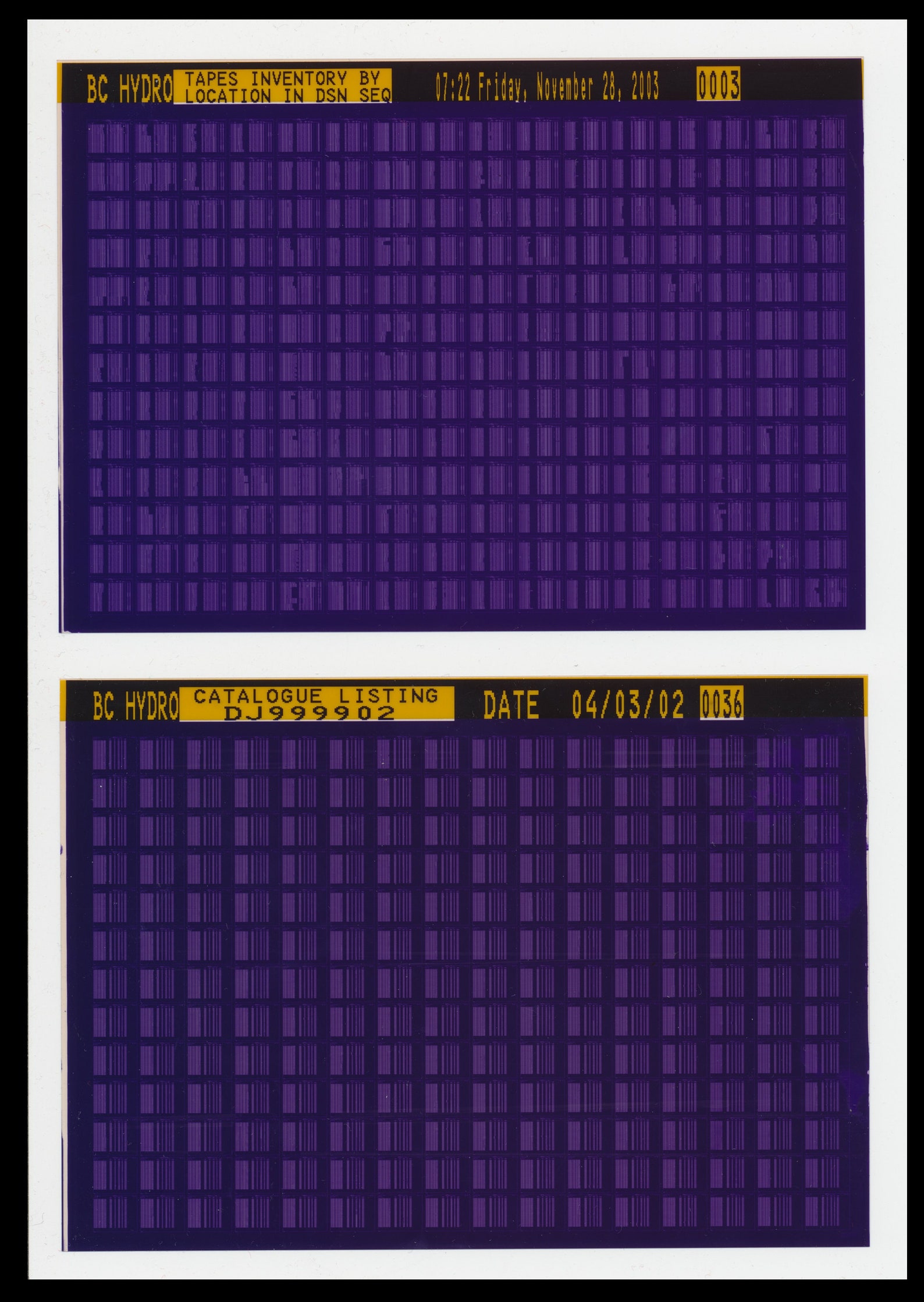 Vintage Microfiche / 3 Different Types Black and Blue / Junk - Etsy UK