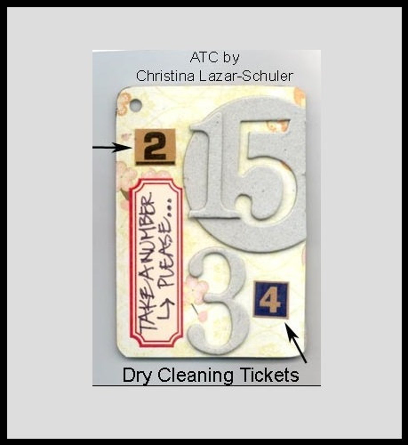 100 Vintage Dry Cleaning Tickets / Collage, Arts and Crafts, Handmade ...