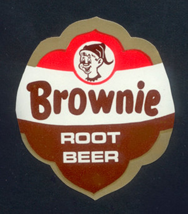 Four 1950's 1960's Brownie Root Beer Labels / - Etsy Canada