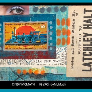 Early 1900's British Railway Luggage Labels / Vintage English Paper ...