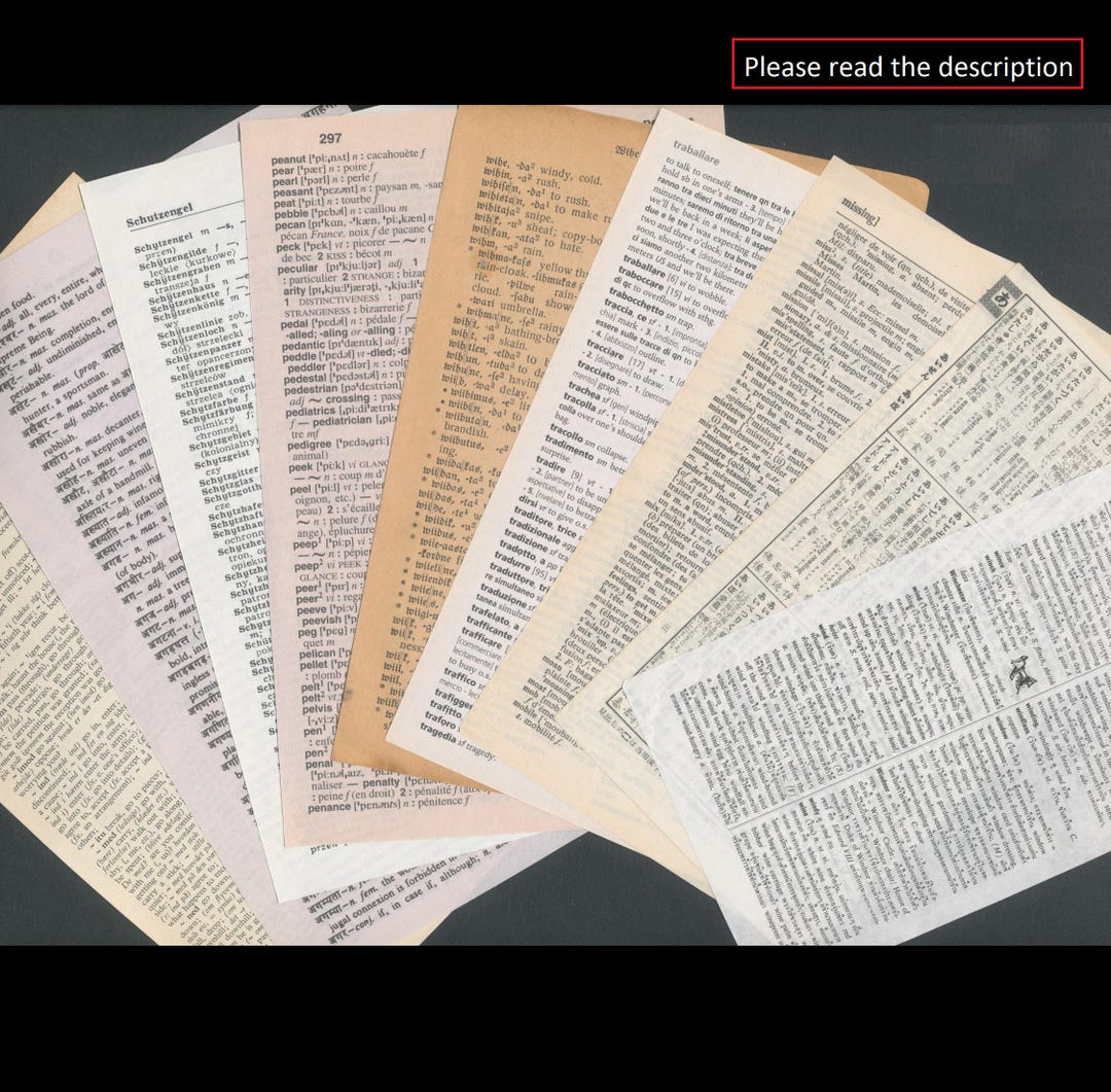 Huge Worldwide Translation Dictionary Package / Foreign Languages ...