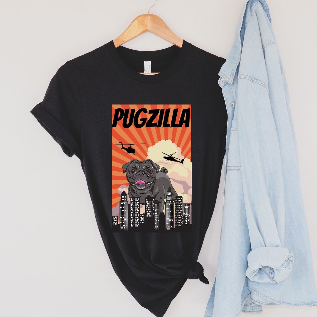 Black Pug Gifts, Funny Black Pug ShirtBlack Shirt / Pug Design Lindo y ...