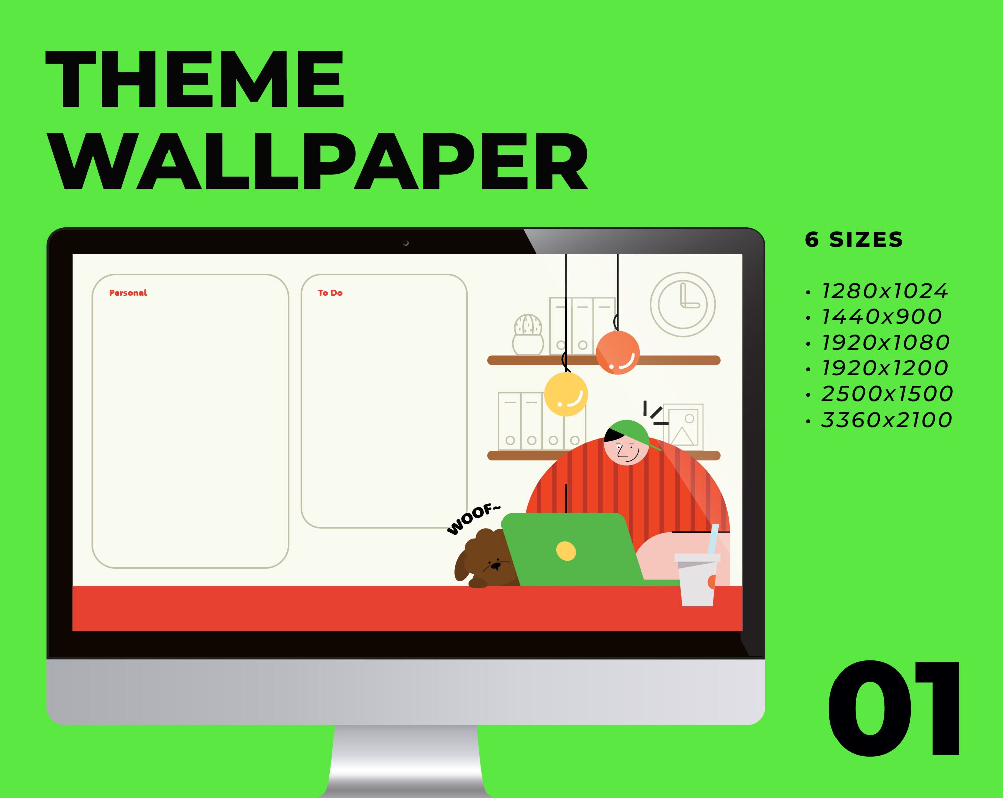 DESKTOP WALLPAPER BACKGROUND Digital Download Work Space Desktop Theme ...