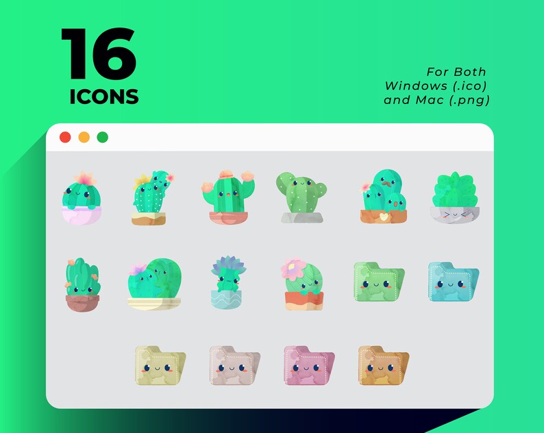 DESKTOP WALLPAPER BACKGROUND – Digital Download – Cozy Cactus Desktop ...