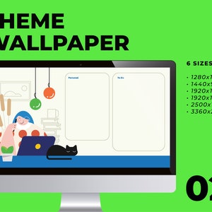 DESKTOP WALLPAPER BACKGROUND – Digital Download – Work Space Desktop ...