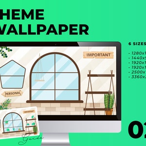 DESKTOP WALLPAPER BACKGROUND – Digital Download – Cozy Cactus Desktop ...