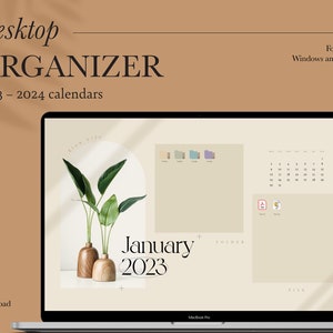 Desktop Wallpaper Organizer for Mac and PC – Digital Download – Desktop ...