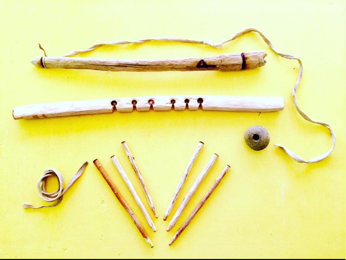 Traditional Bow Drill Friction Fire Kit All Natural With - Etsy