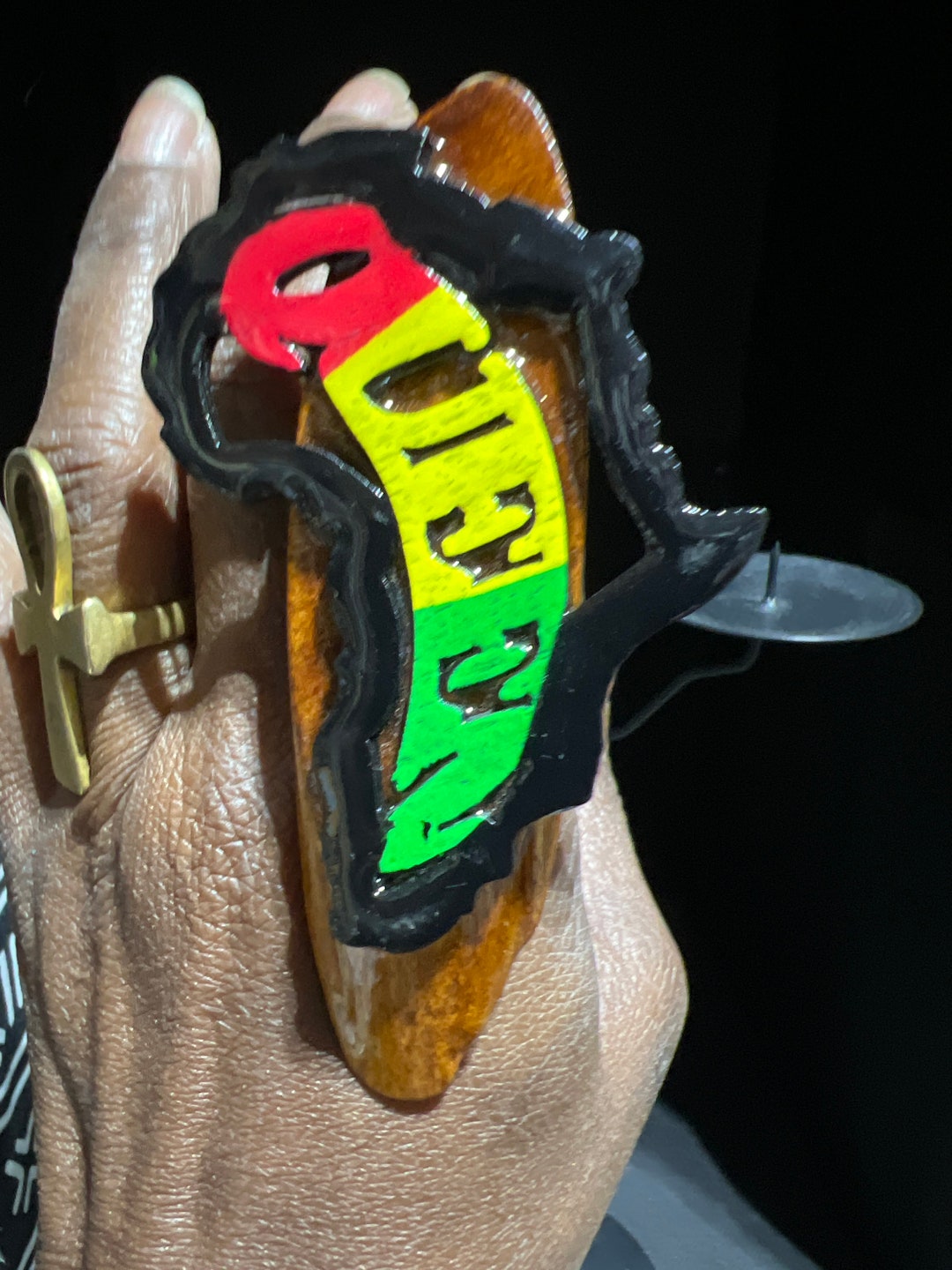 QUEEN Status Ring - Etsy