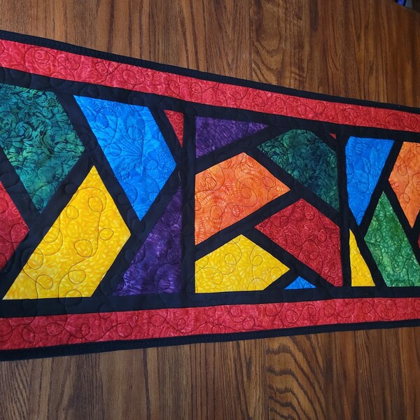 Stained Glass Table - Etsy