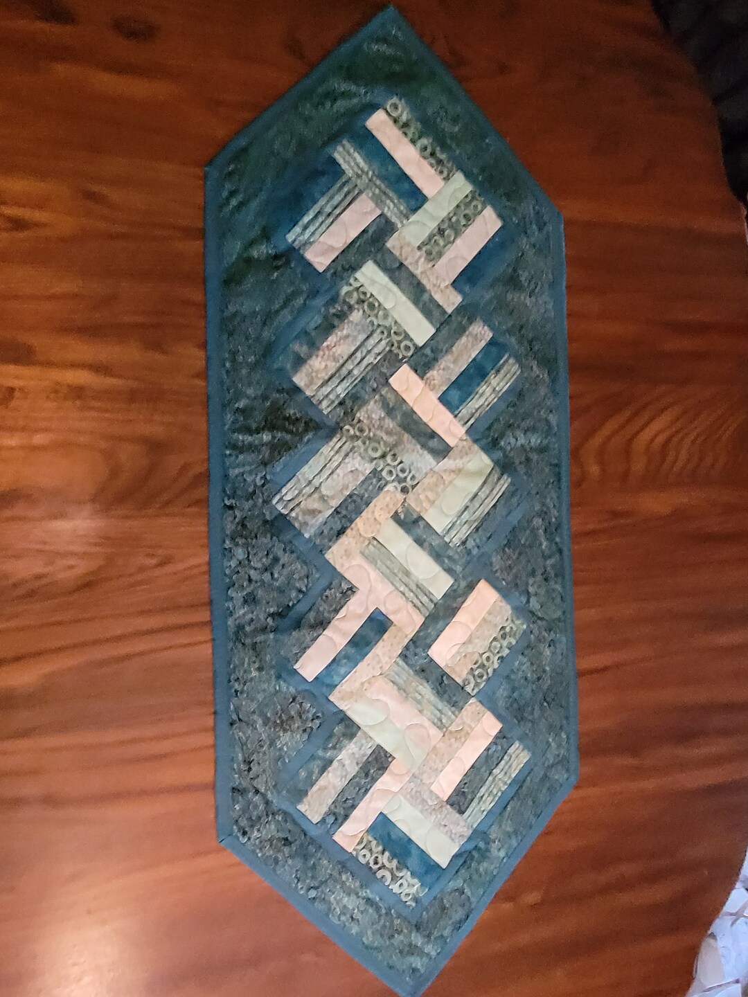 Large Pieced Table Runner - Etsy