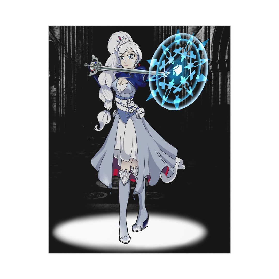 RWBY Weiss Schnee Art Print - Etsy