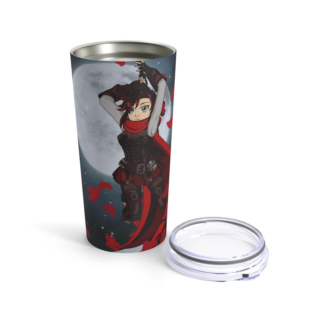 20oz RWBY Ruby Red Vacuum-sealed Steel Tumbler - Etsy