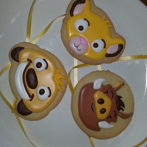 Baby Lion Cookie - Etsy