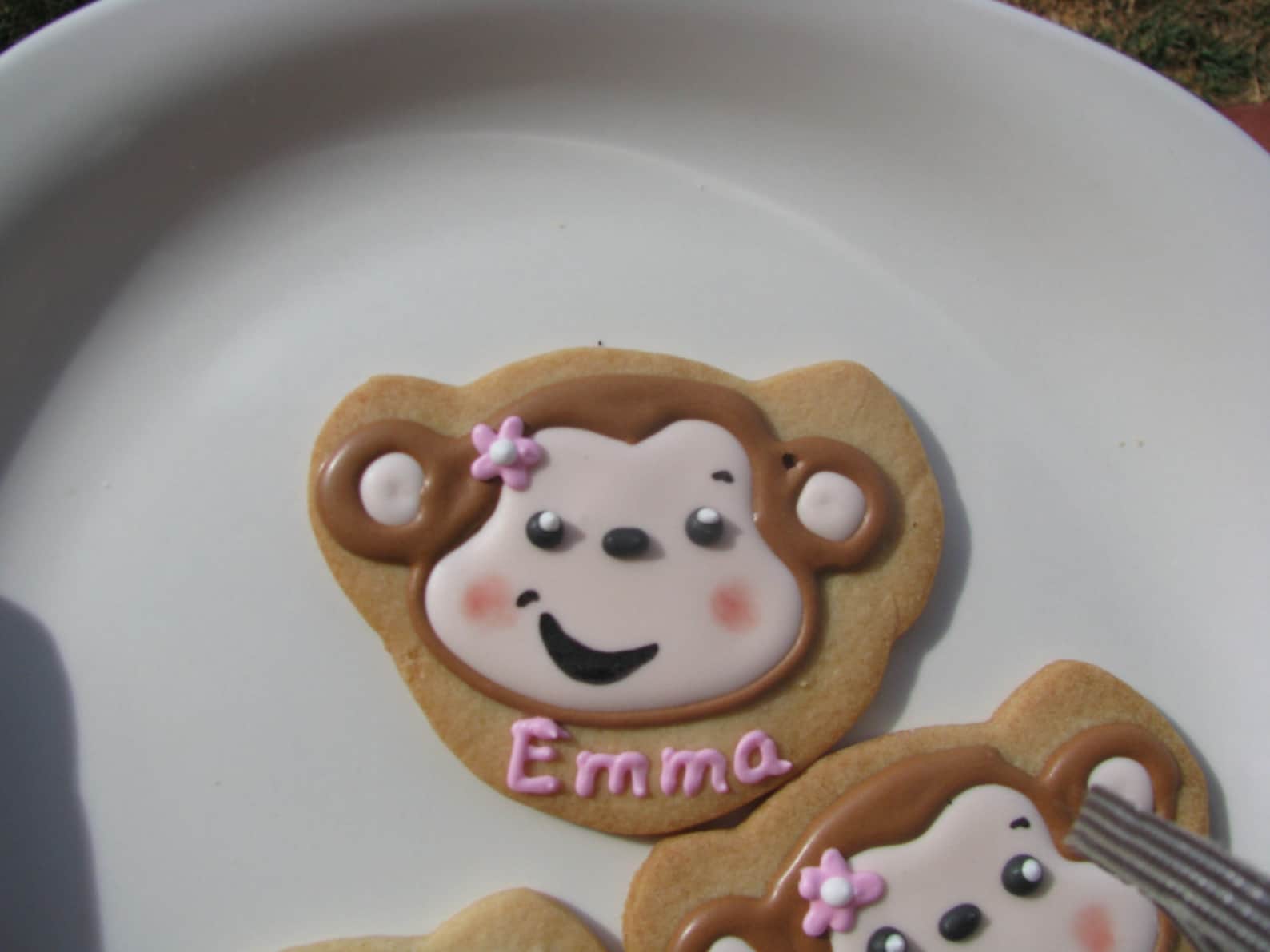 Baby Monkey Sugar Cookie | Etsy