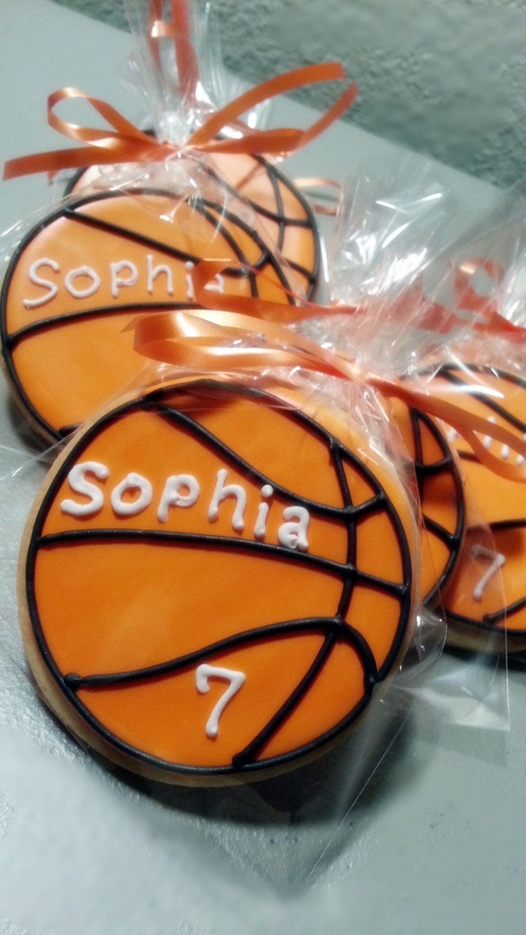 Basketball Sugar Cookie - Etsy