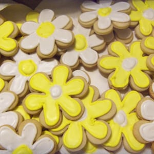 Daisy Sugar Cookies. - Etsy