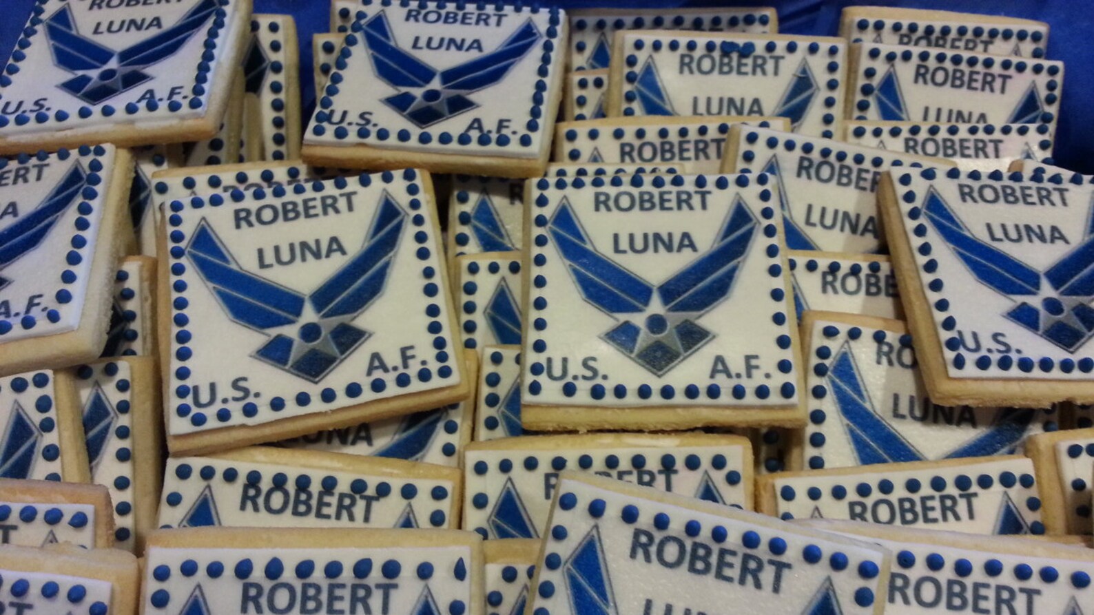 Air Force Cookie - Etsy