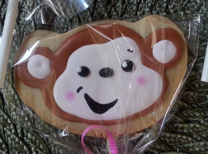 Baby Monkey Sugar Cookie | Etsy