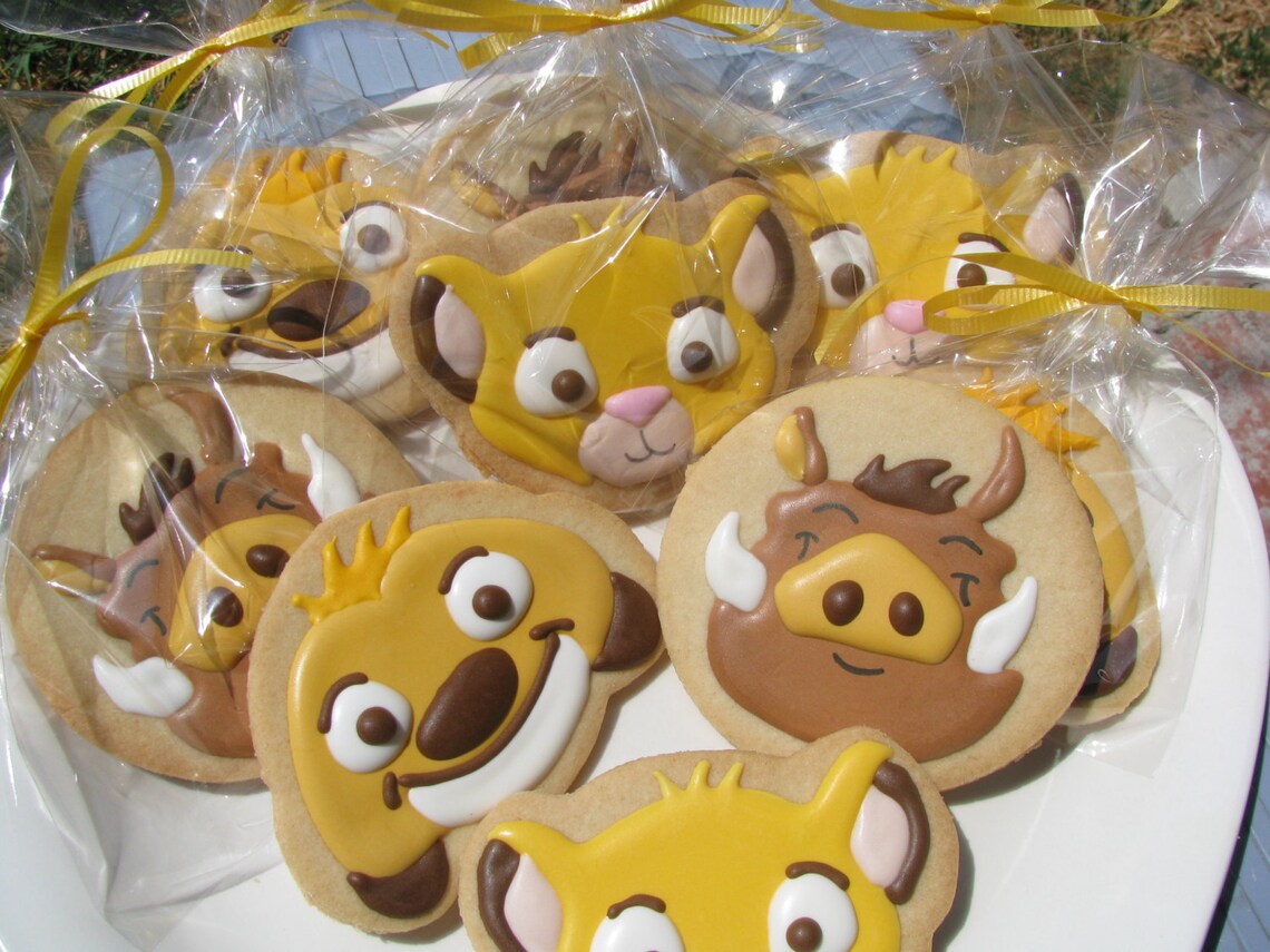 Baby Lion Cookie - Etsy