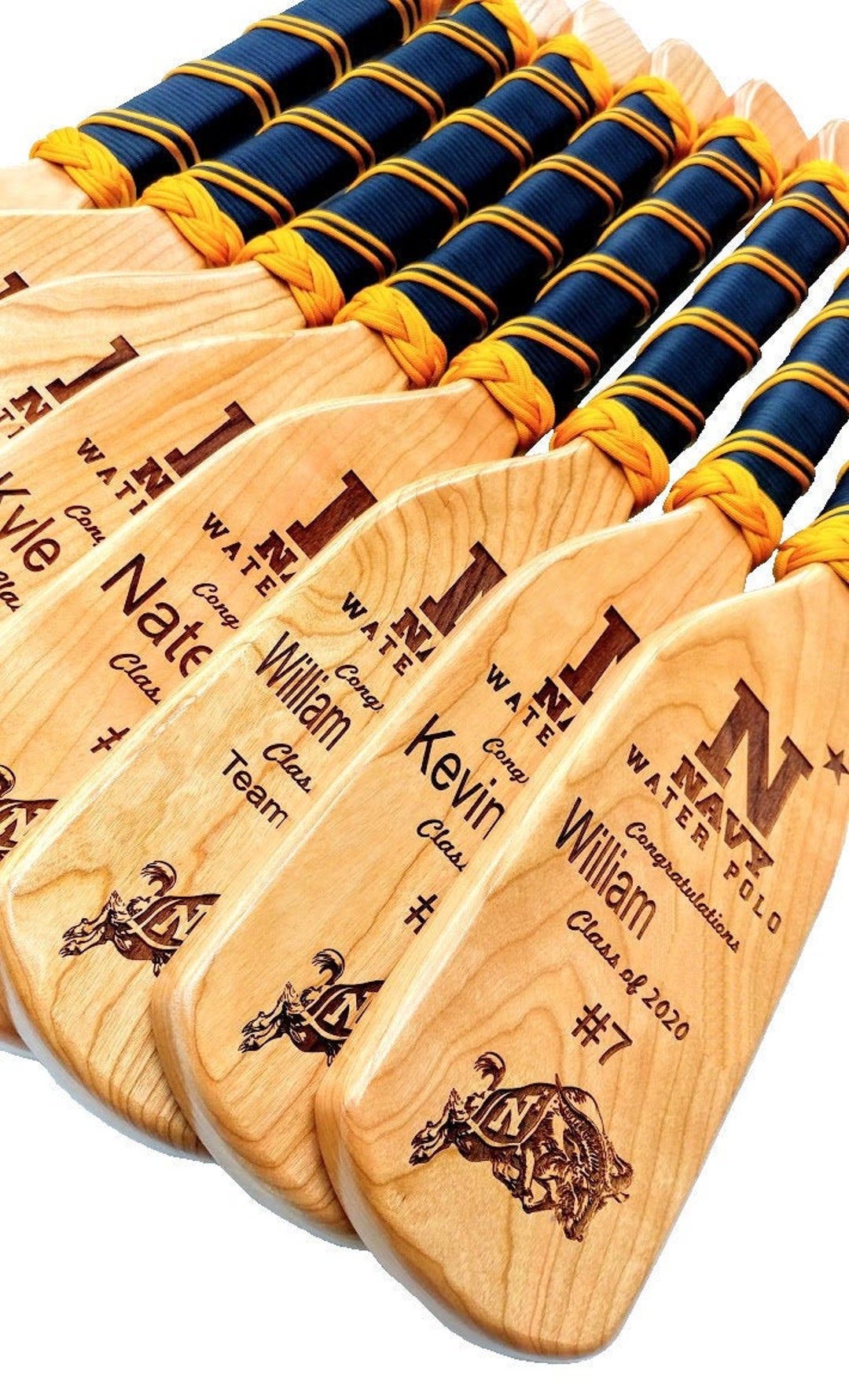 SOLID HARDWOOD PADDLE, 24 Inch Customized, Military Gift, Awards ...