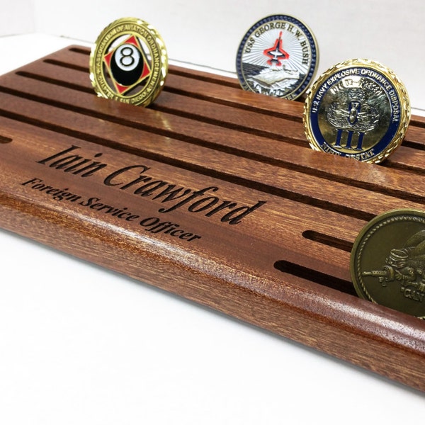 Challenge Coin Display - Etsy