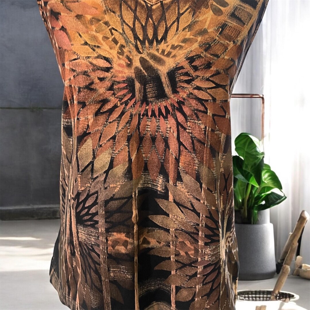 Handcrafted Bleach-dyed and Hand Painted Tank Top. Upcycled Fashion ...