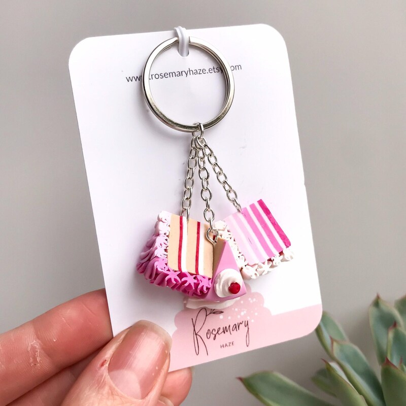 Food Keychain - Etsy