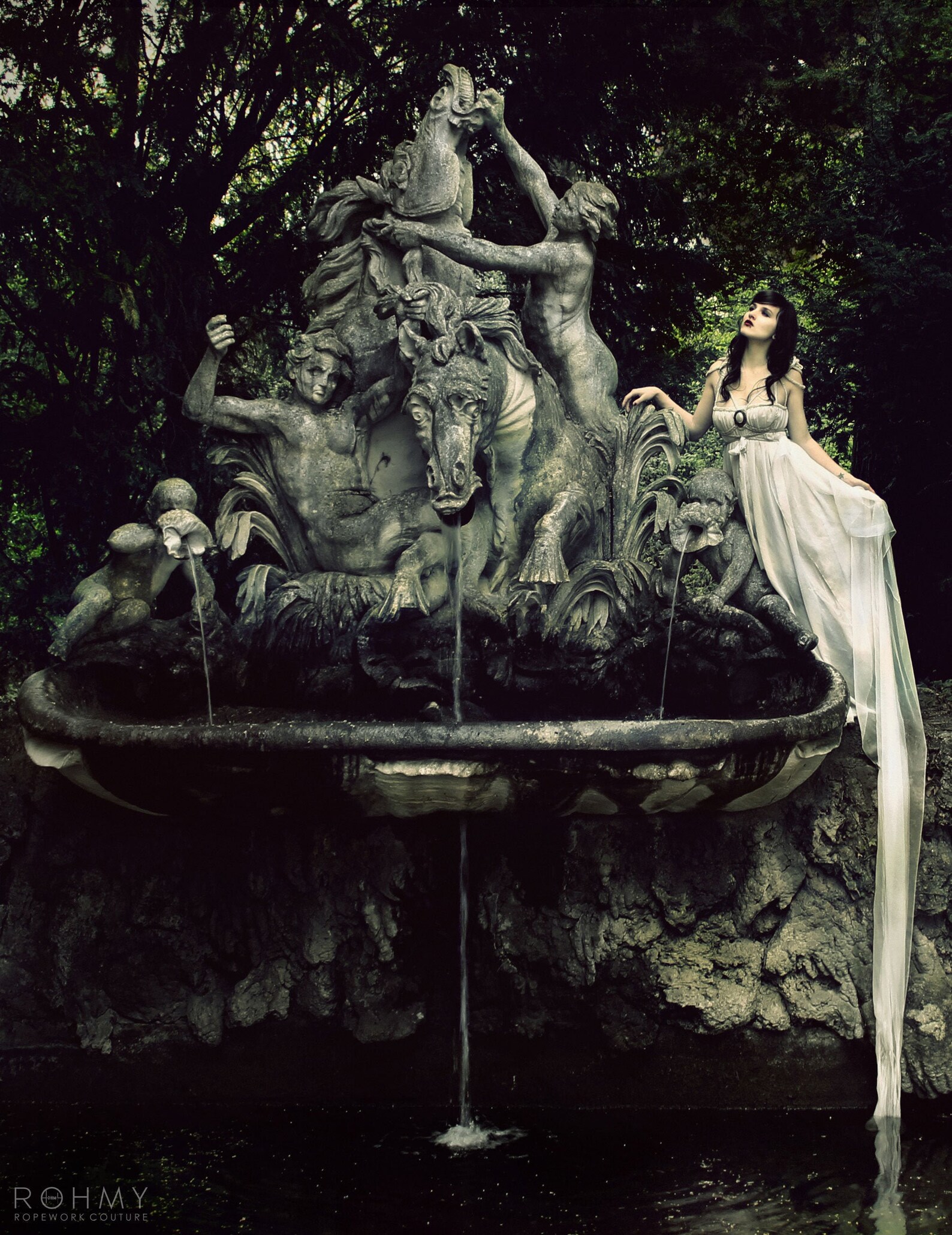 Wedding Dress titania ROHMY Ropework Couture /// | Etsy