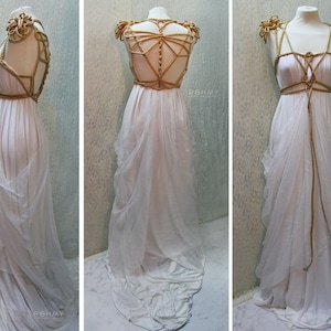 Handmade Dragonfly Weddingdress by ROHMY Ropework Couture /// Bridal ...
