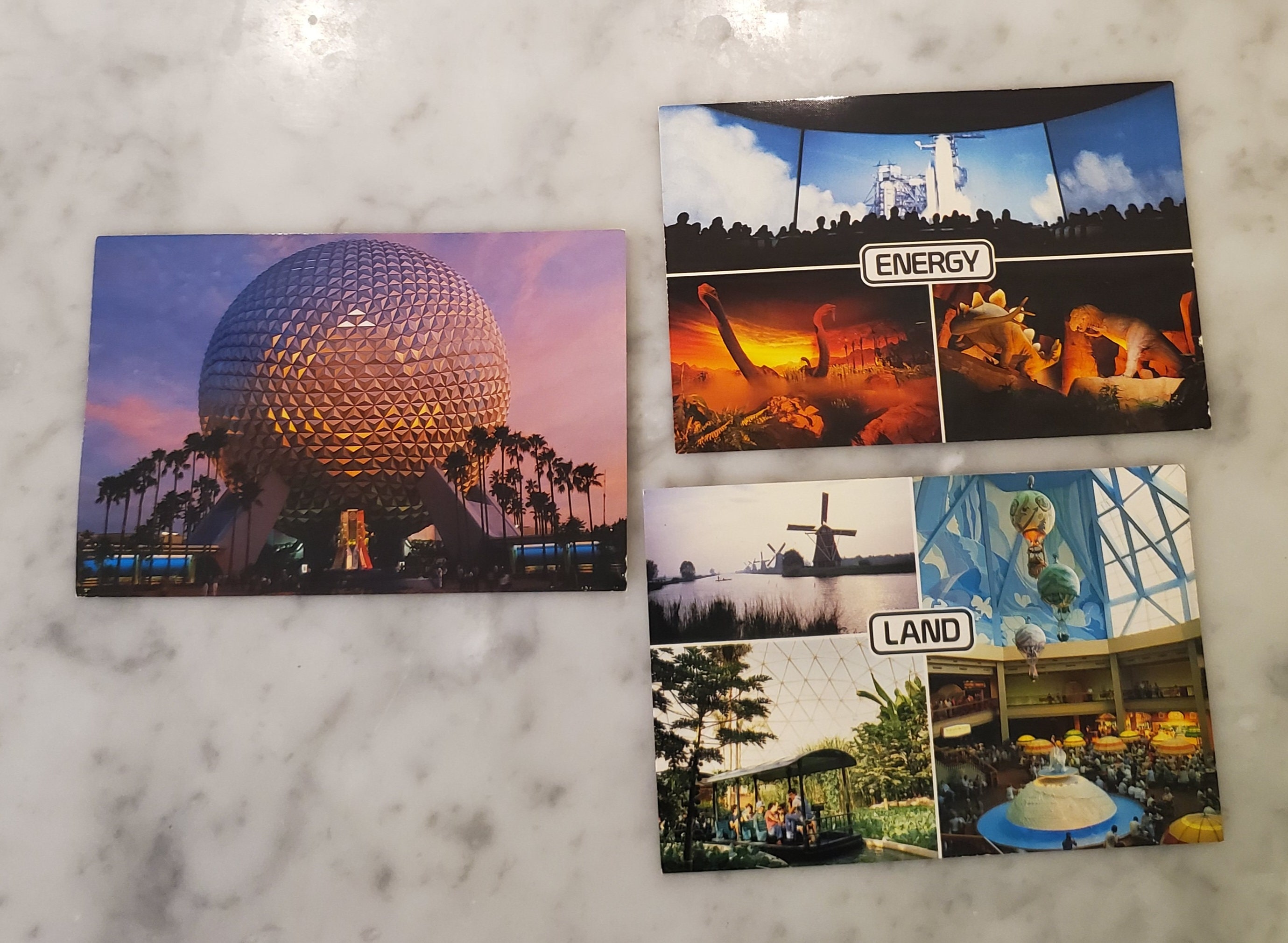 Walt Disney World Epcot Center Collection Tickets Pinback Button Pin ...